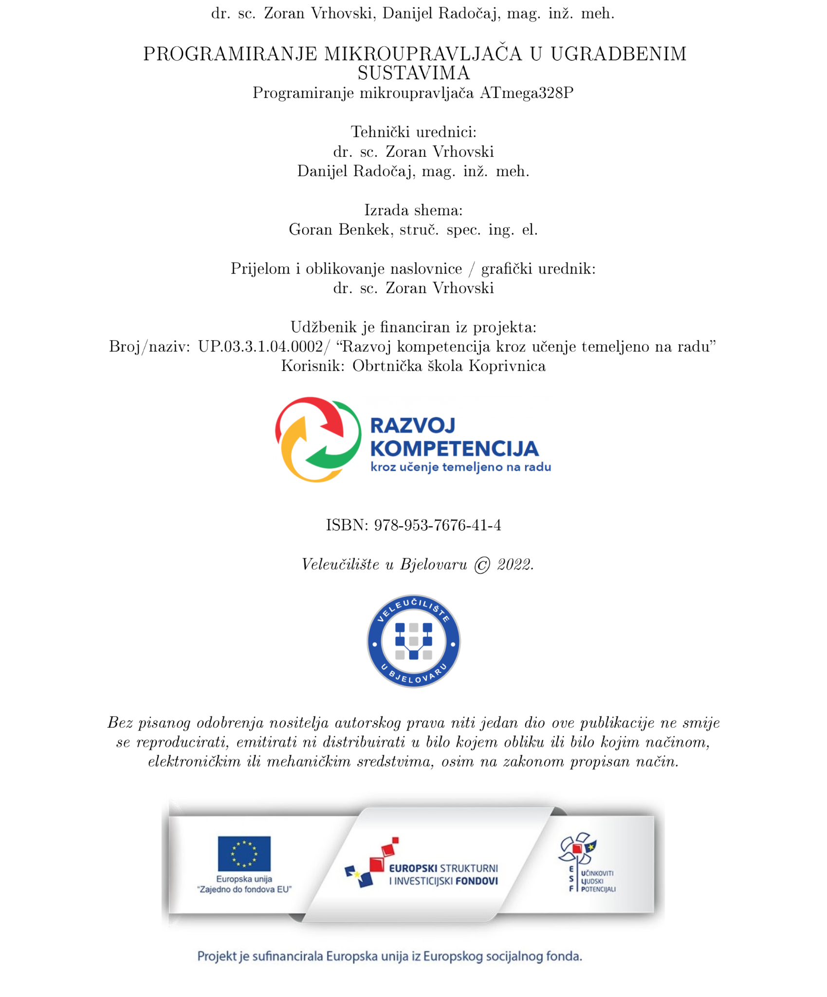 Programski kodovi uz udžbenik PROGRAMIRANJE MIKROUPRAVLJAČA U ...